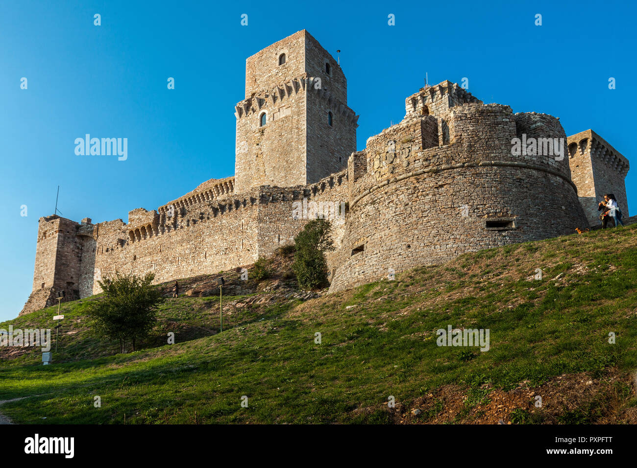 Monte subasio assisi ruins hi-res stock photography and images - Alamy