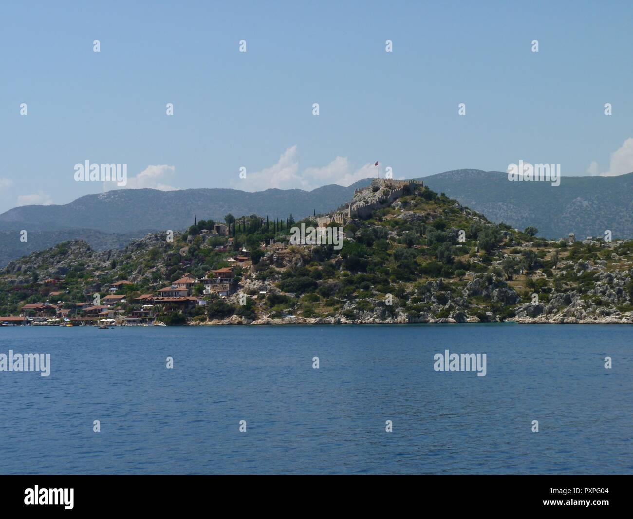 Ancient Simena, Turkey Stock Photo - Alamy