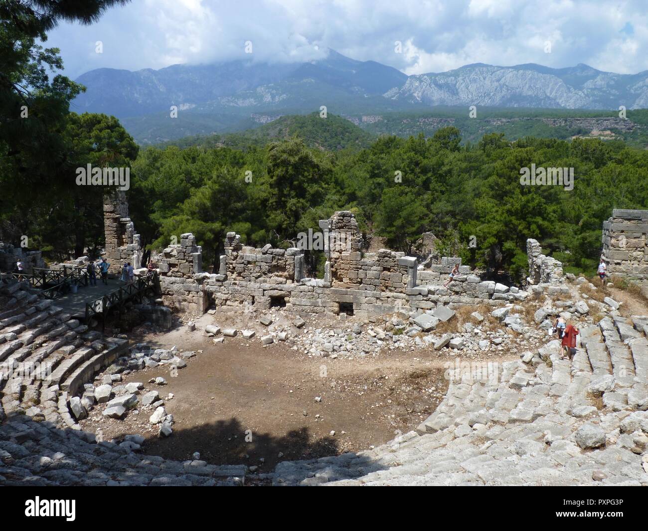 Ancient Phaselis, Turkey Stock Photo - Alamy