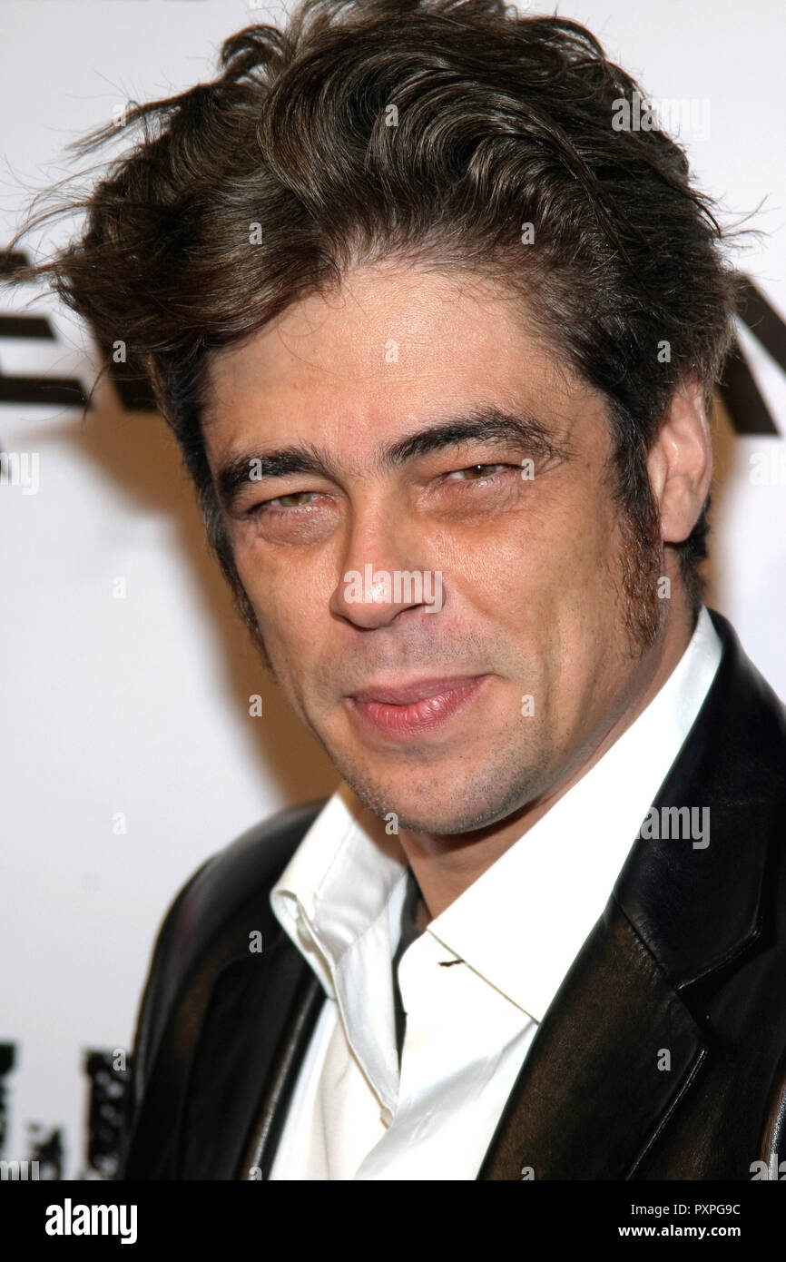 Benicio Del Toro Sin City Makeup