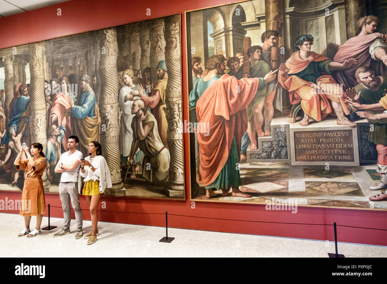 Raphael cartoon gallery hi-res stock photography and images - Alamy