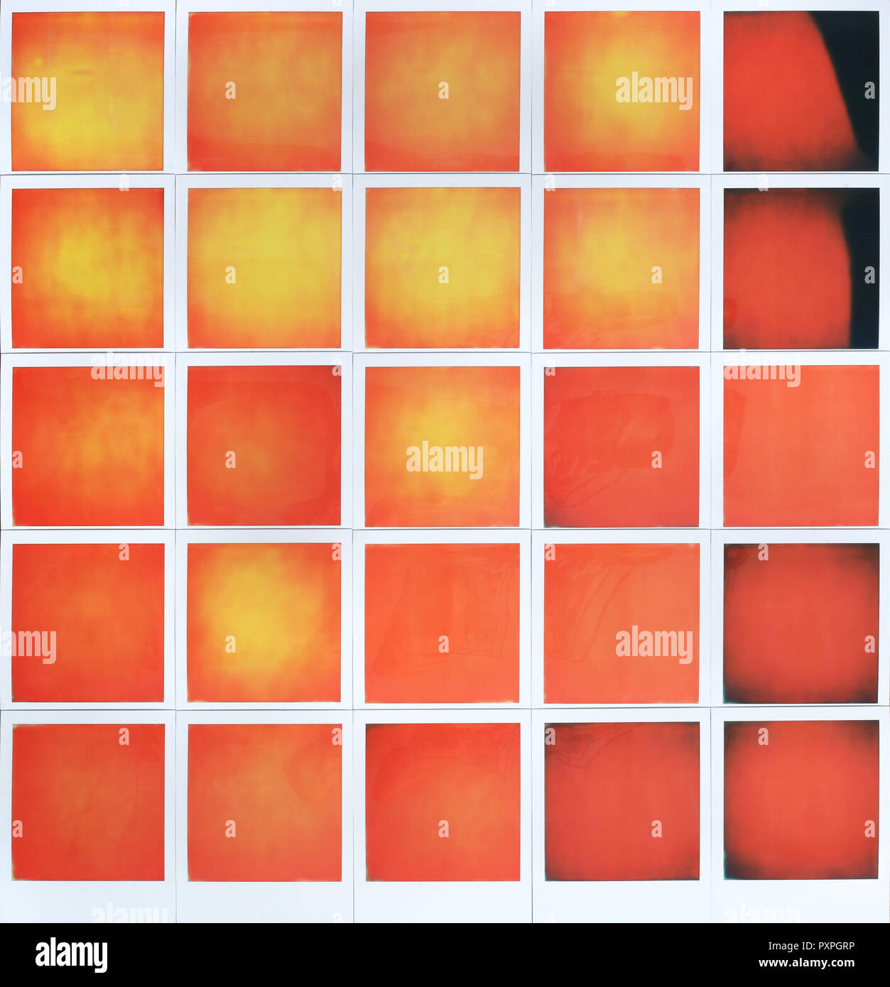 Polaroid composition art. Vintage colorful photos Stock Photo - Alamy