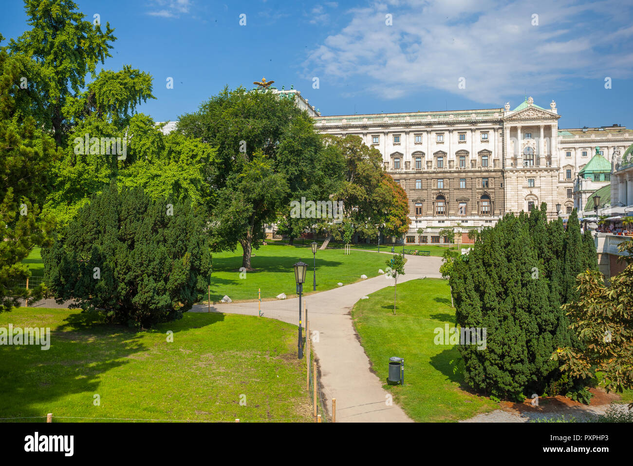 Park burggarten hi-res stock photography and images - Alamy