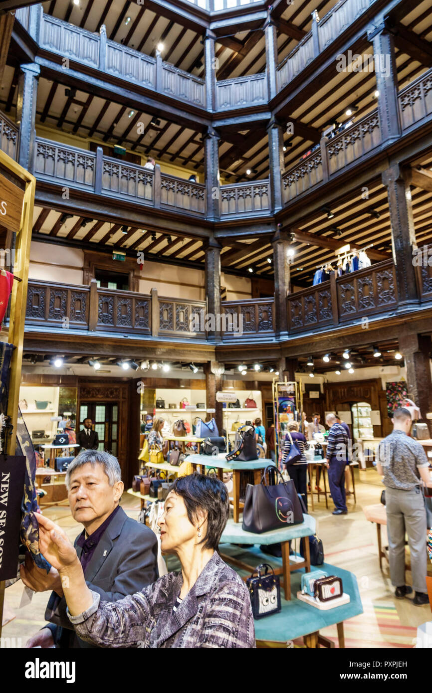 Asian shoppers male and female luxury hi-res stock photography and ...