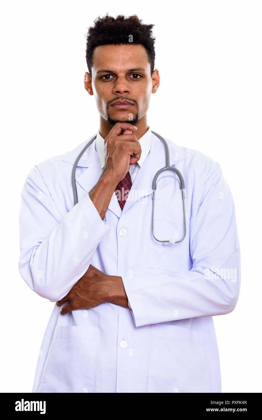 African doctor man hi-res stock photography and images - Alamy