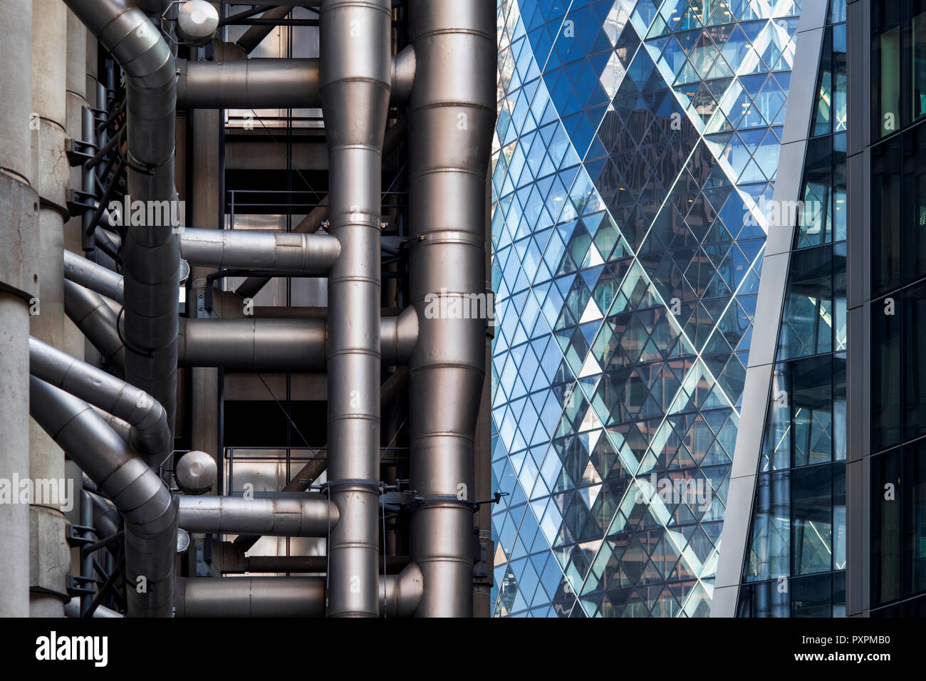 Gherkin facade hi-res stock photography and images - Alamy