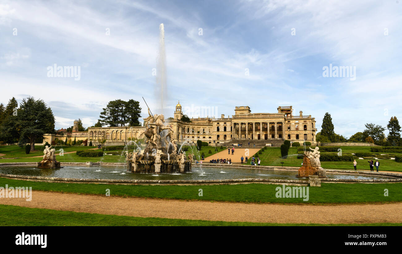 Witley court ruins worcestershire england hi-res stock photography and ...