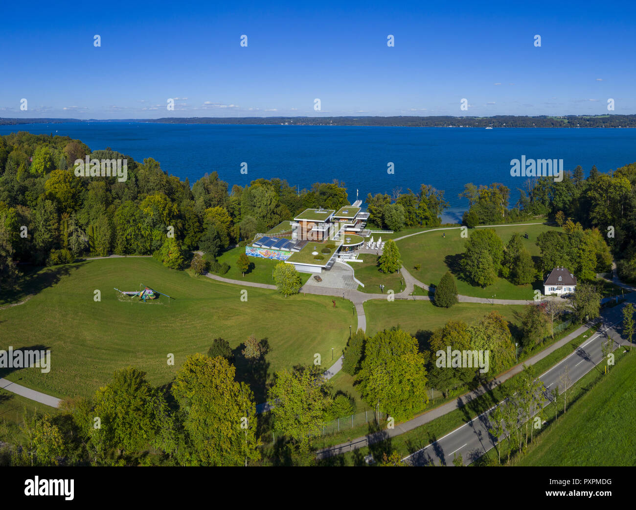 Buchheim museum in bernried at lake starnberg hi-res stock photography ...