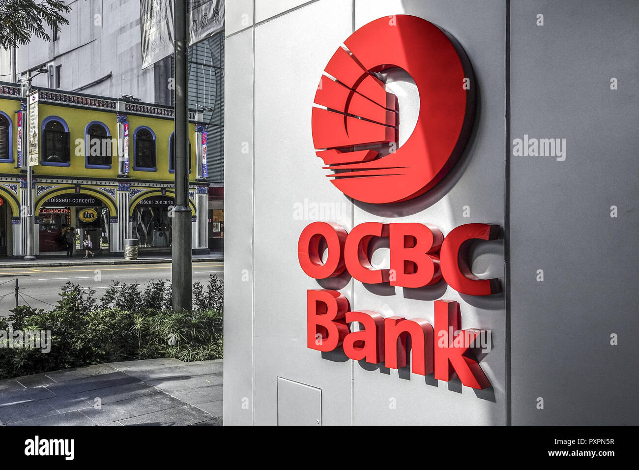 Ocbc bank logo hi-res stock photography and images - Alamy