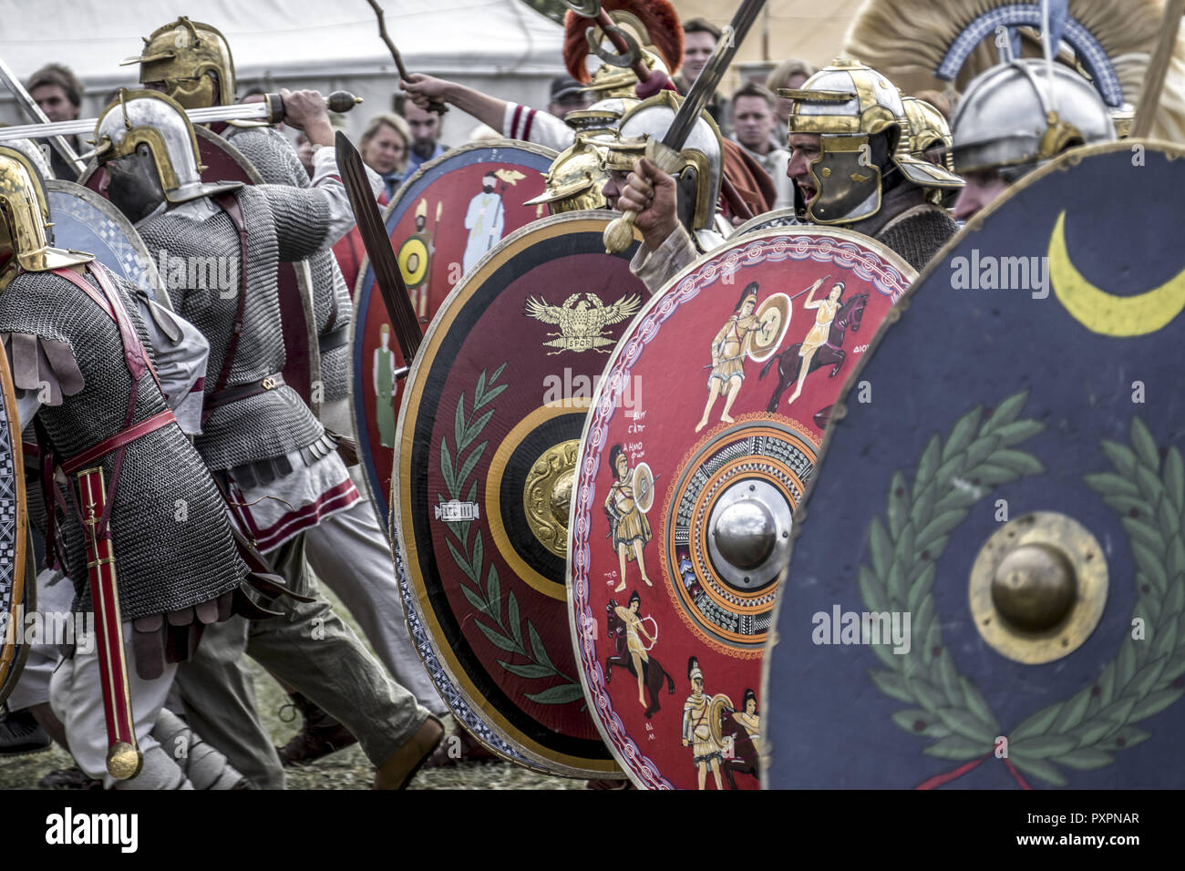 Roman Legionnaire Legionnaires Soldier Soldiers High Resolution Stock ...
