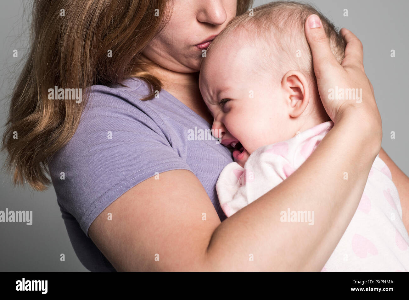Child console crying baby hi-res stock photography and images - Alamy