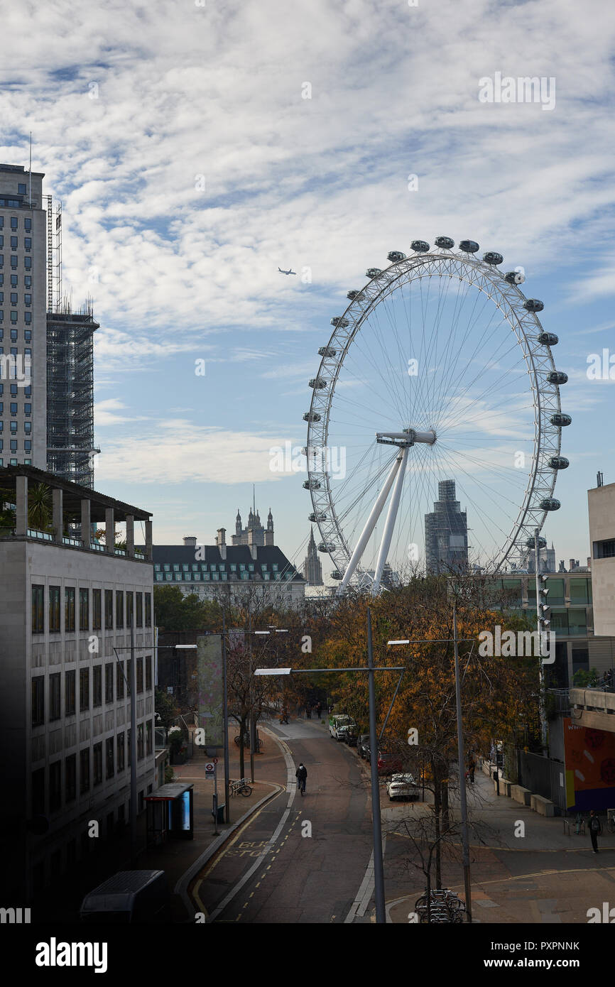 London Eye ferris wheel, London, England Stock Photo - Alamy
