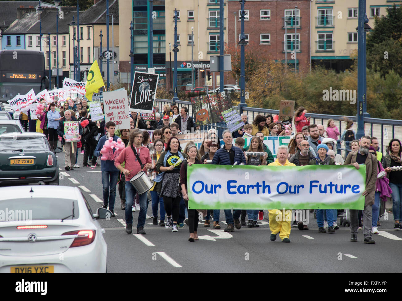 Our Earth Our Future Stock Photo - Alamy