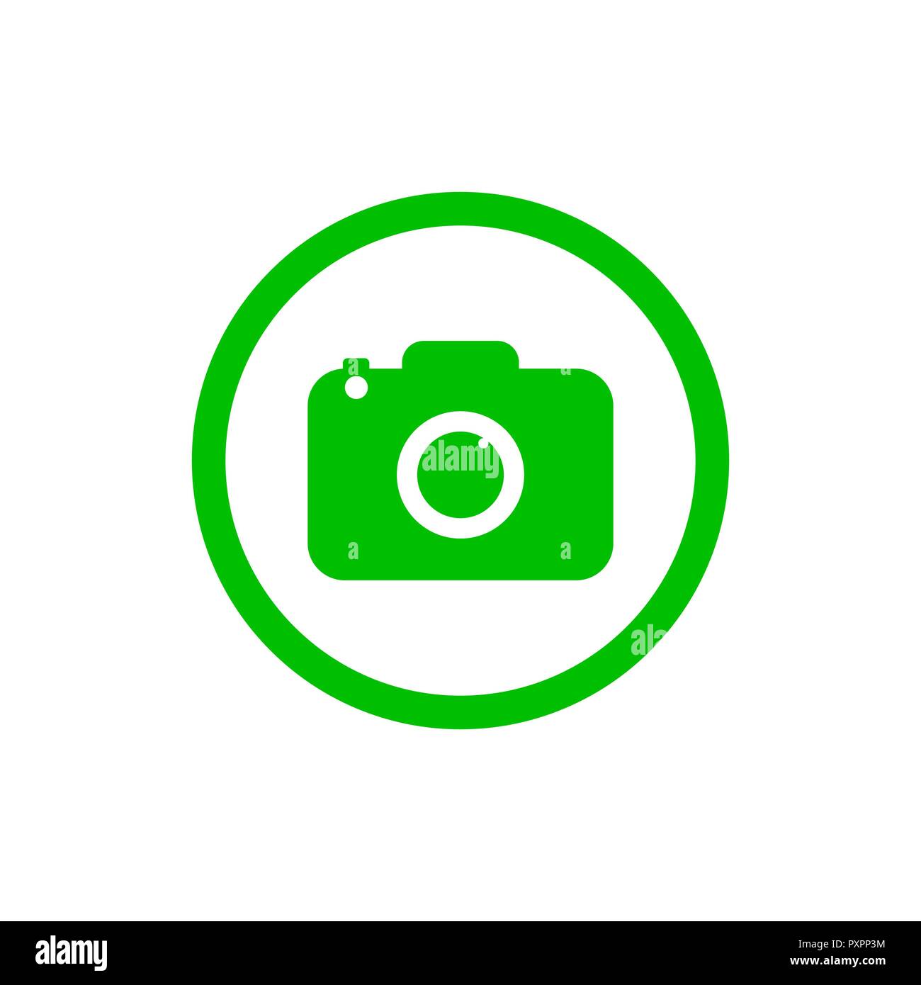 Camera icon. Photo allowed sign. Vector illustration flat Stock Vector ...
