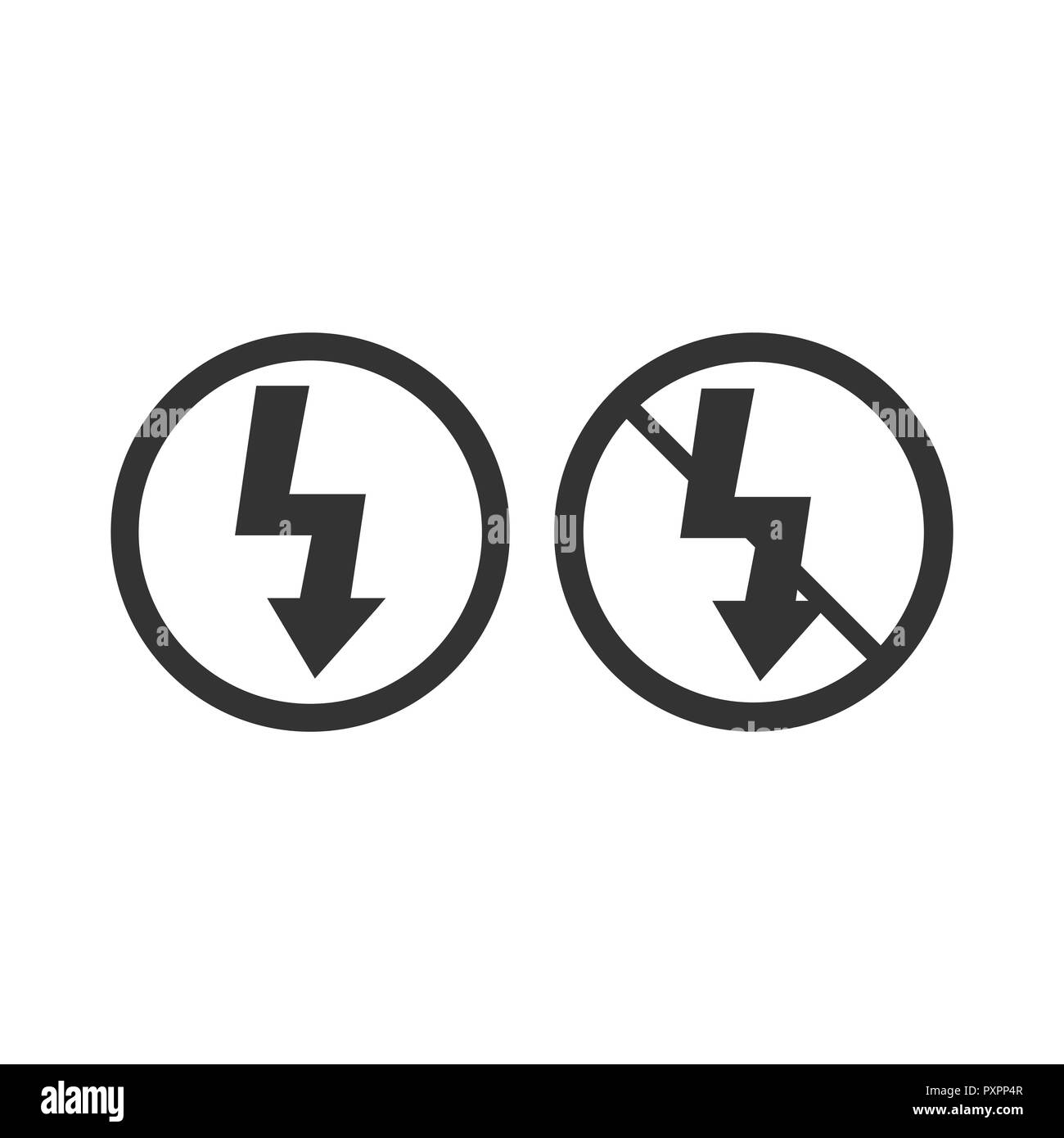 Flash off camera symbol Stock Vector Images - Alamy