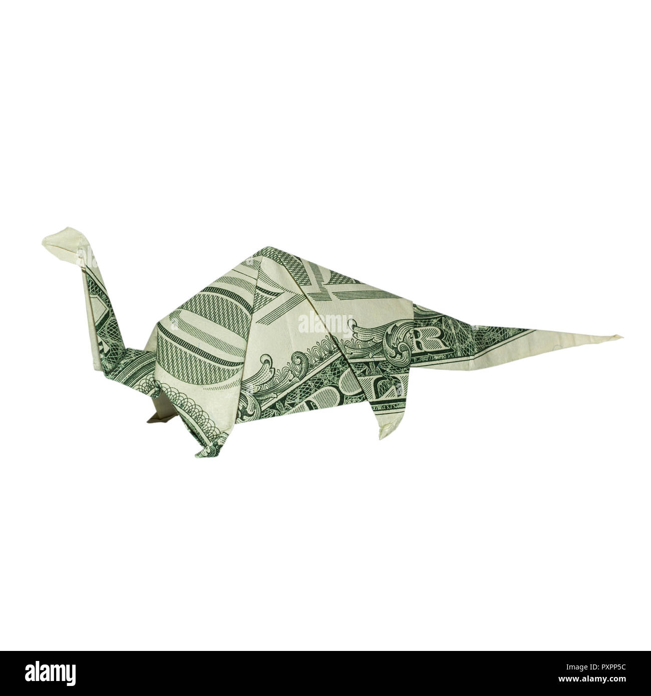 Brontosaurus origami hi-res stock photography and images - Alamy