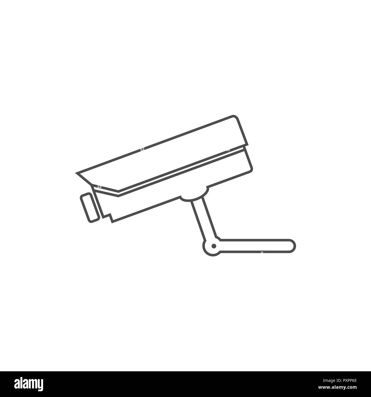 Security camera icon. Flat design Vector Stock Vector Image & Art - Alamy