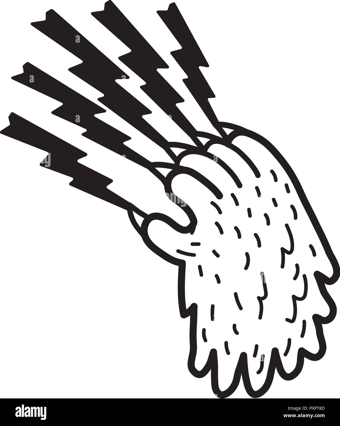 Bear Claw Vector Illustration Stock Vector Image And Art Alamy