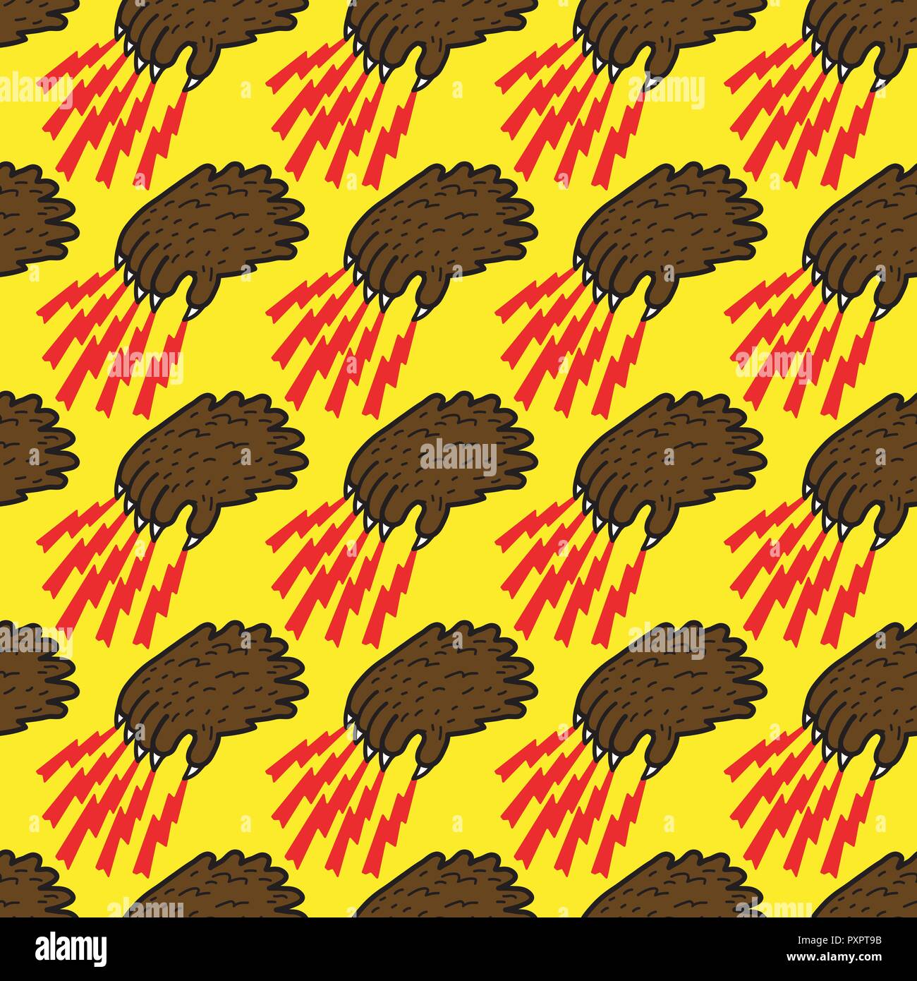 Bear Claw Vector Illustration Stock Vector Image And Art Alamy