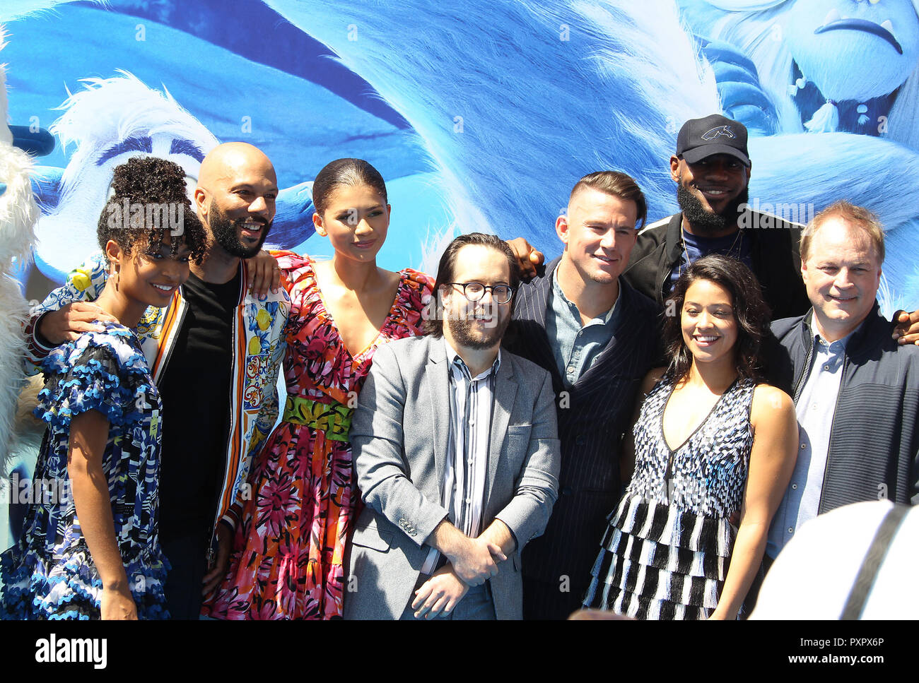 Los Angeles premiere of 'Smallfoot' - Arrivals Featuring: Yara Shahidi ...