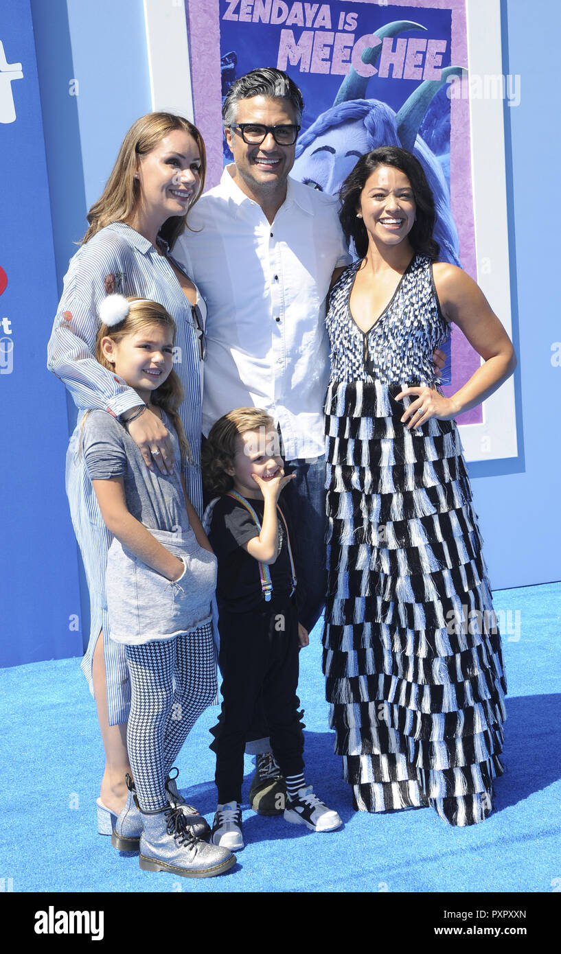 Los Angeles premiere of 'Smallfoot' - Arrivals Featuring: Jamie Camil ...