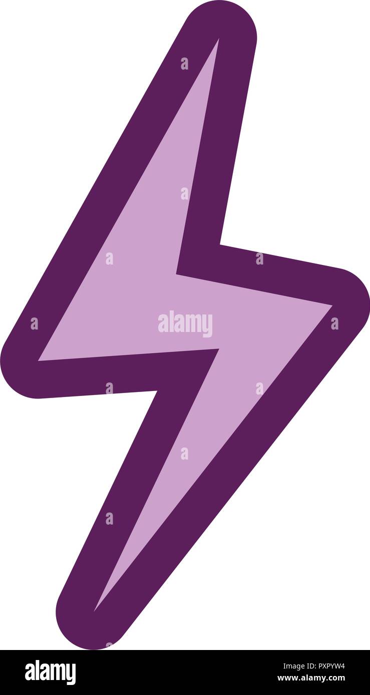 lighting icon over white background, colorful design. vector ...