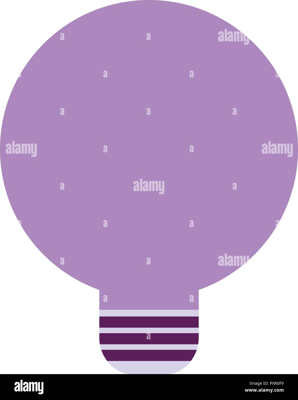 light bulb over white background, vector illustration Stock Vector ...