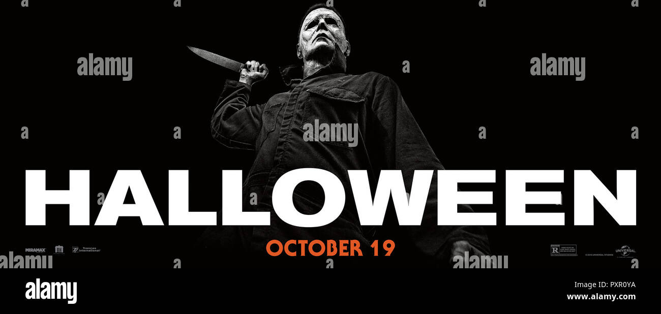HALLOWEEN, US advance poster, 2018. © Universal Pictures /Courtesy ...