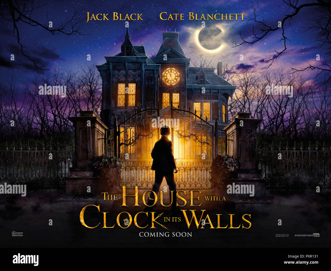 THE HOUSE WITH A CLOCK IN ITS WALLS, (aka DAS HAUS DER GEHEIMNISVOLLEN ...