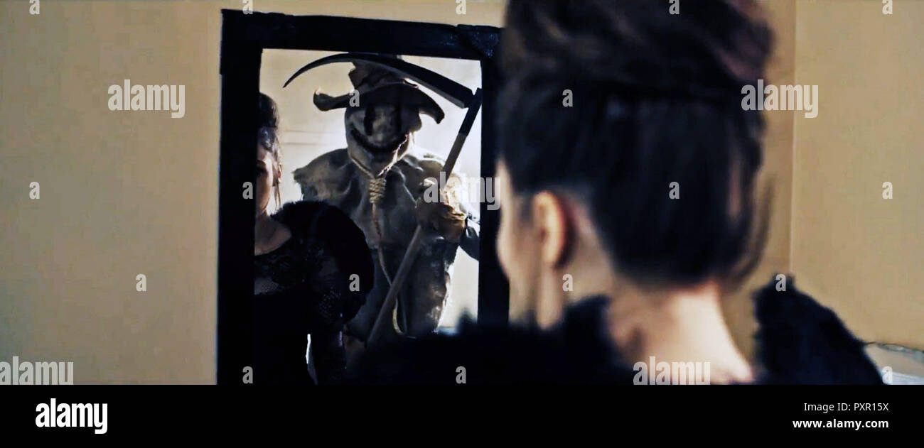 THE LEGEND OF HALLOWEEN JACK, Lee Bane (as Halloween Jack in mirror ...