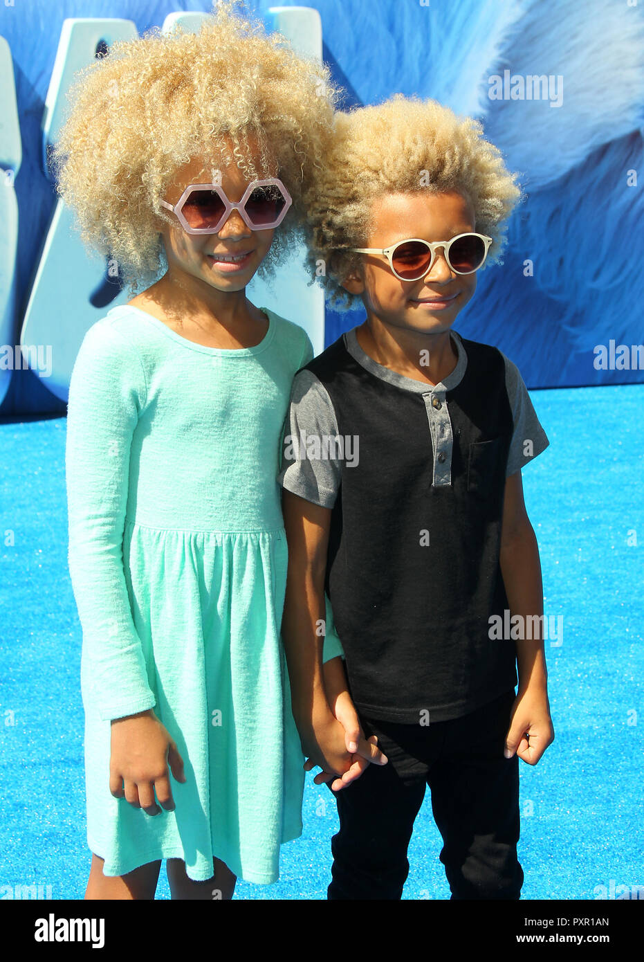 Los Angeles premiere of 'Smallfoot' - Arrivals Featuring: Stella ...