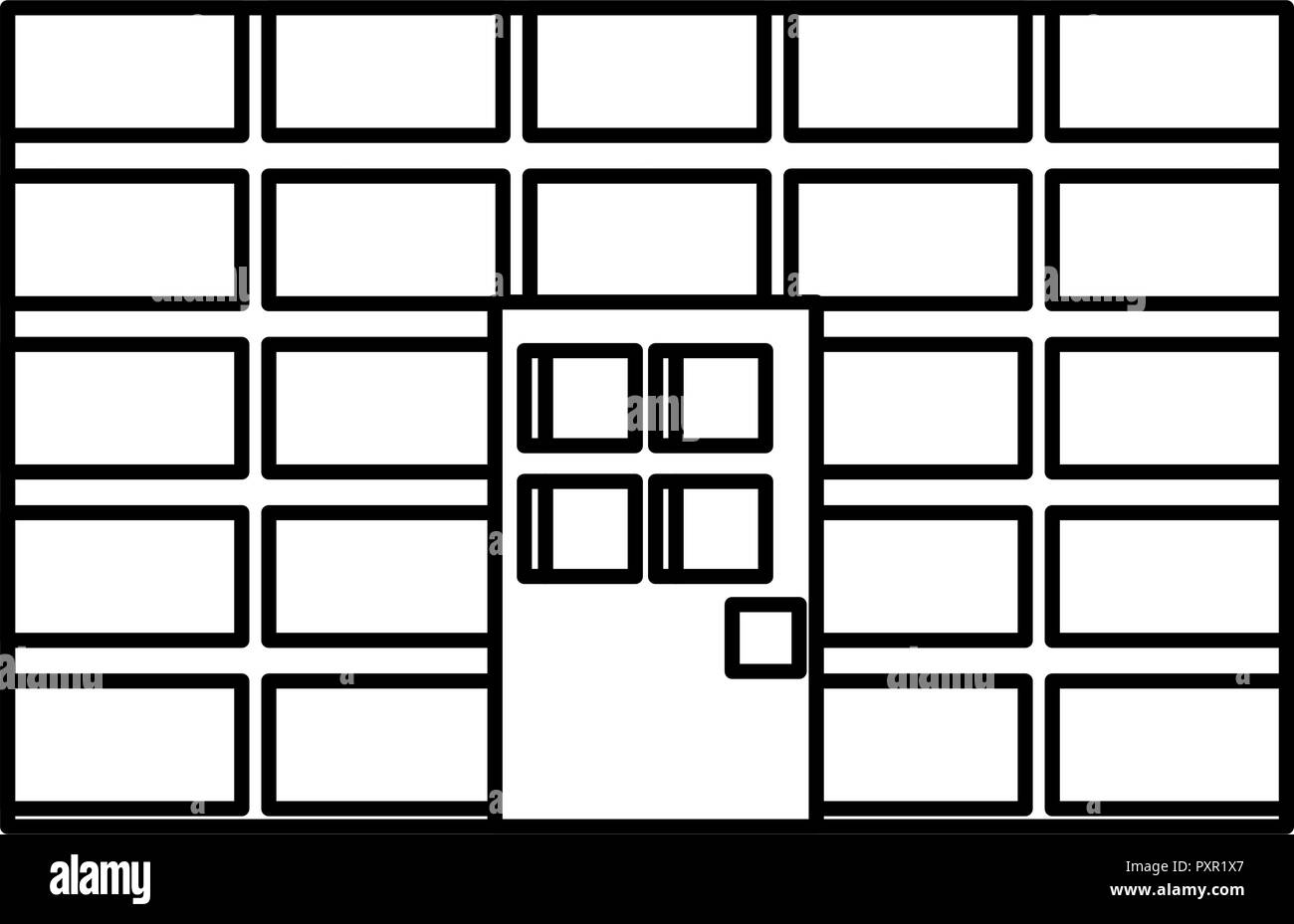 screen level video game pixel vector illustration Stock Vector Image ...