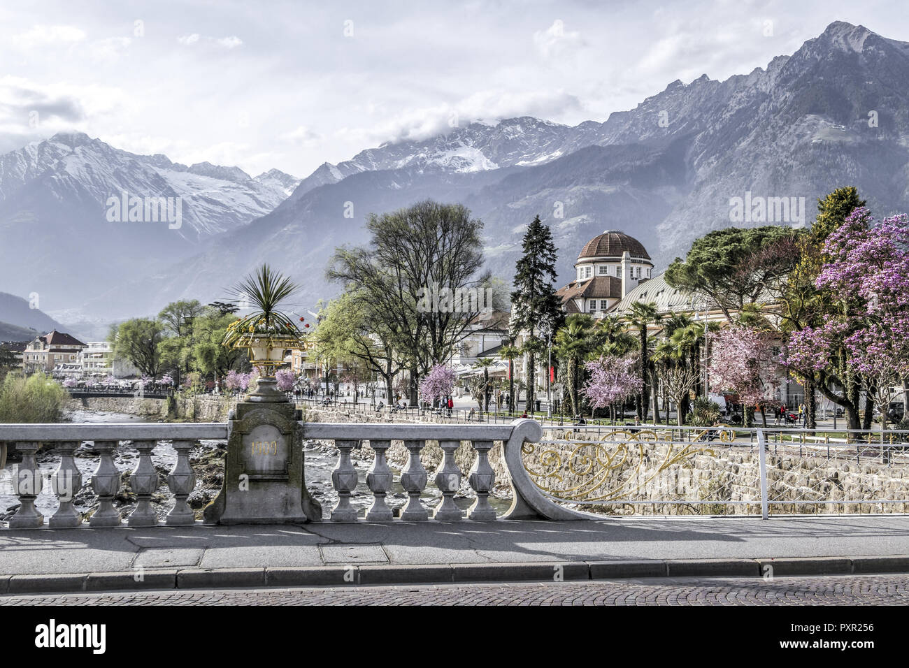 Meran, Südtirol, Italien Stock Photo - Alamy