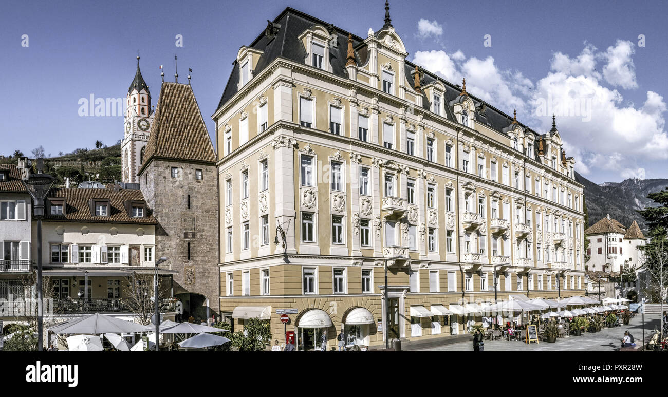 Meran, Südtirol, Italien Stock Photo - Alamy