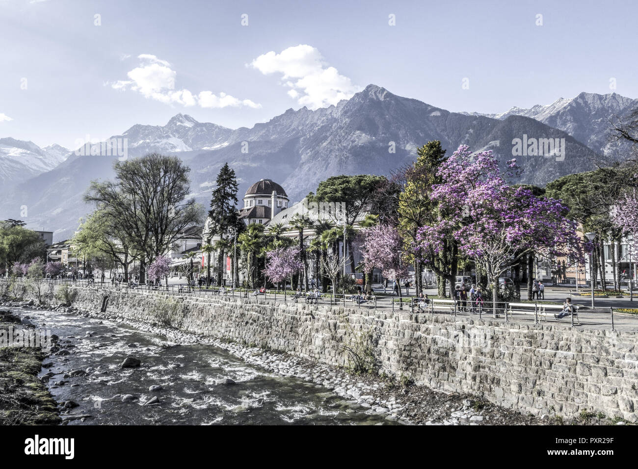 Meran, Südtirol, Italien Stock Photo - Alamy