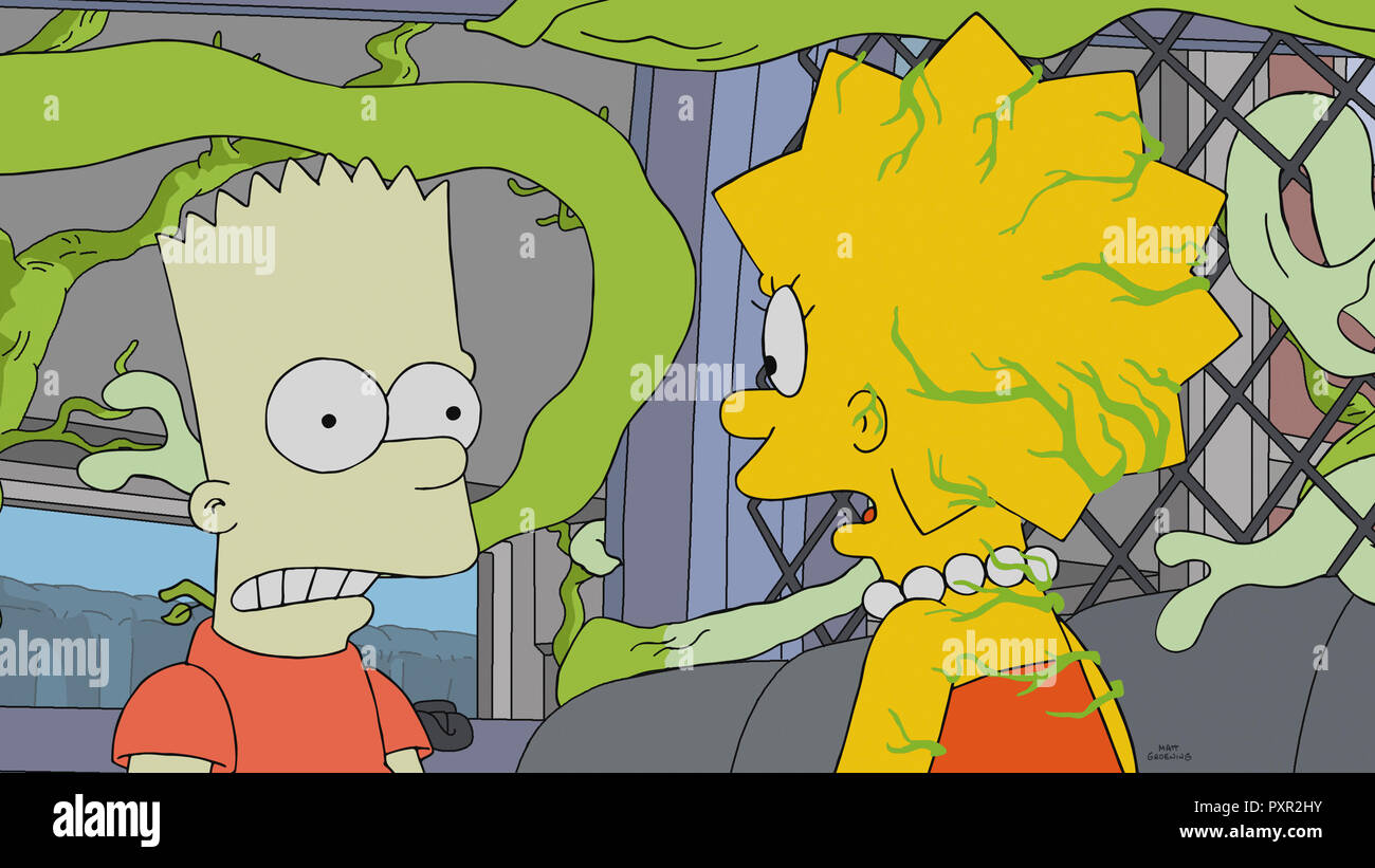 THE SIMPSONS, from left: Bart Simpson, Lisa Simpson, 'Treehouse of ...