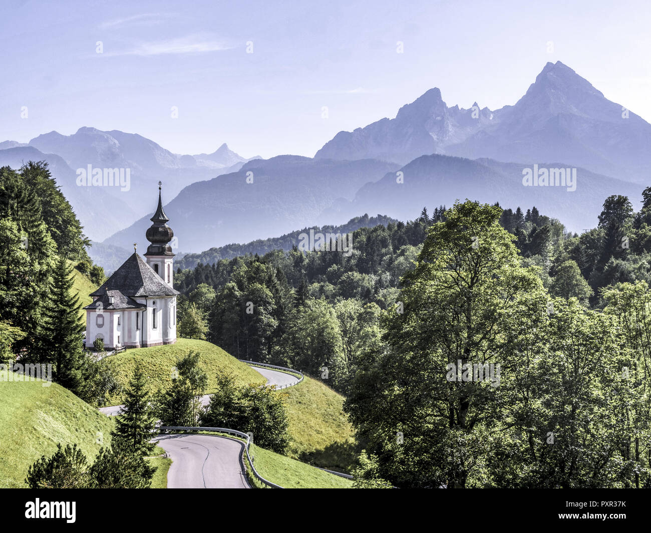 Pilgrimage church Maria Gern, Bavaria Stock Photo - Alamy