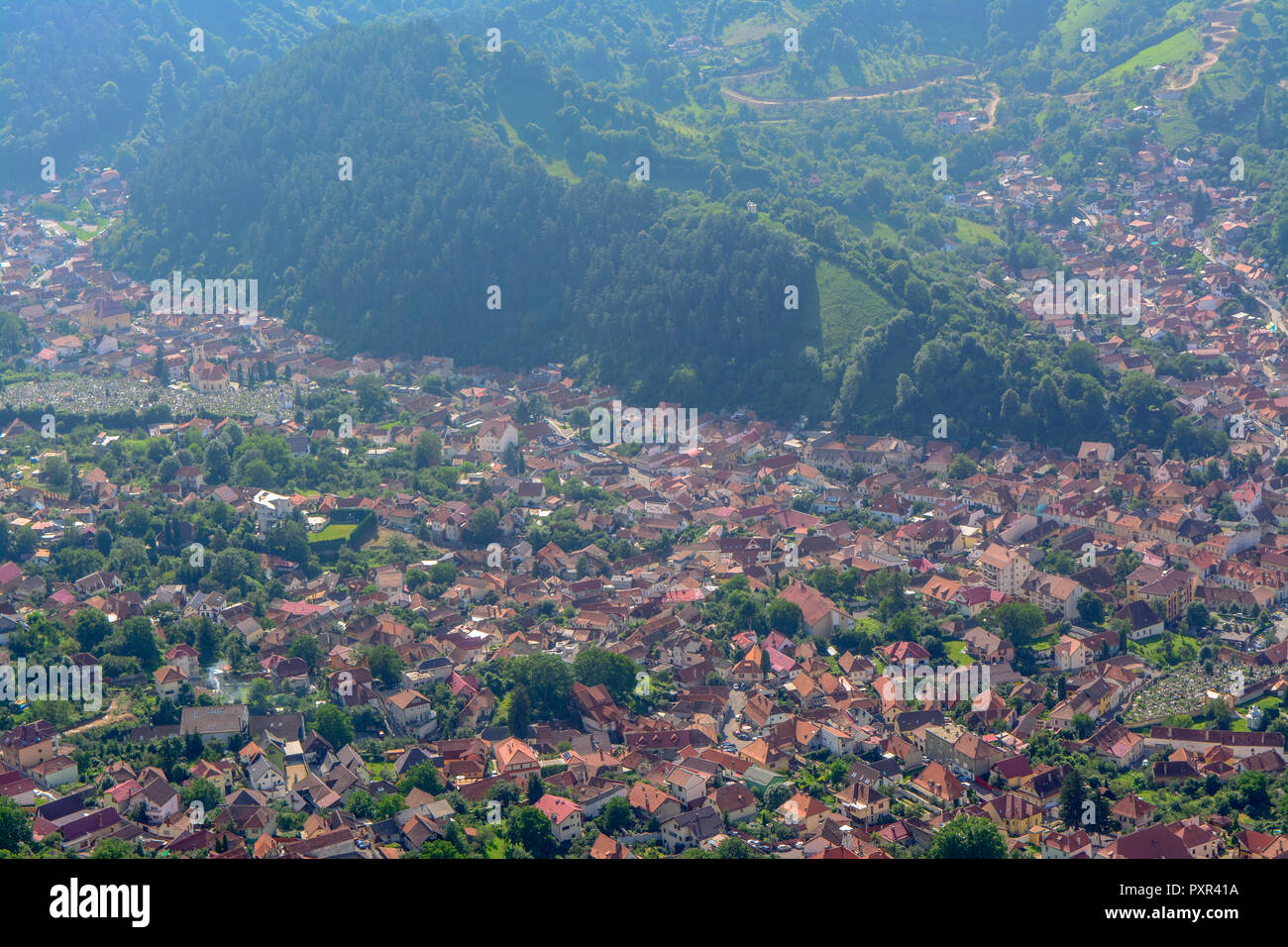 Cityscape with trees hi-res stock photography and images - Alamy