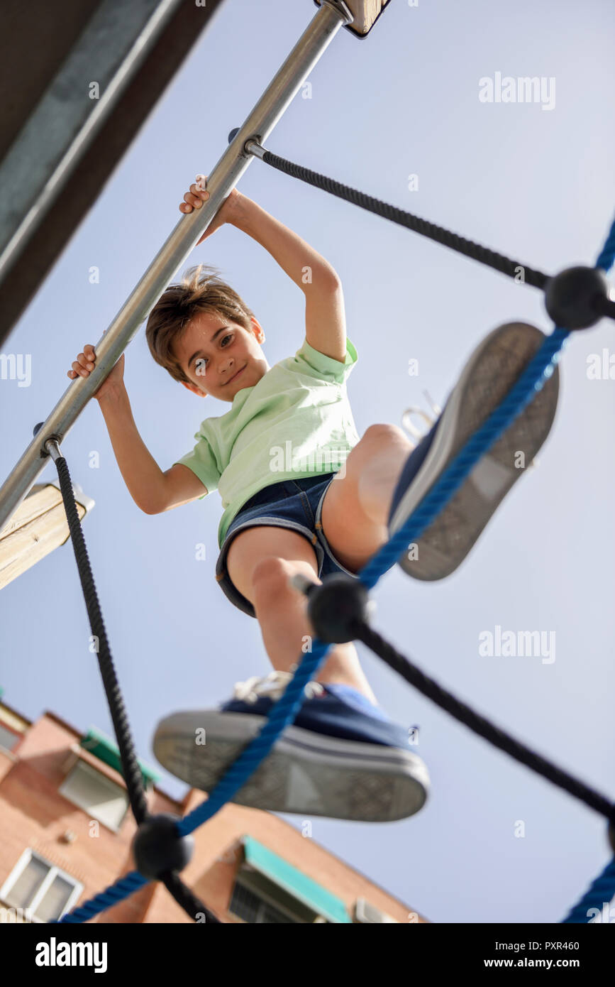 Outdoor jungle gym hi-res stock photography and images - Alamy