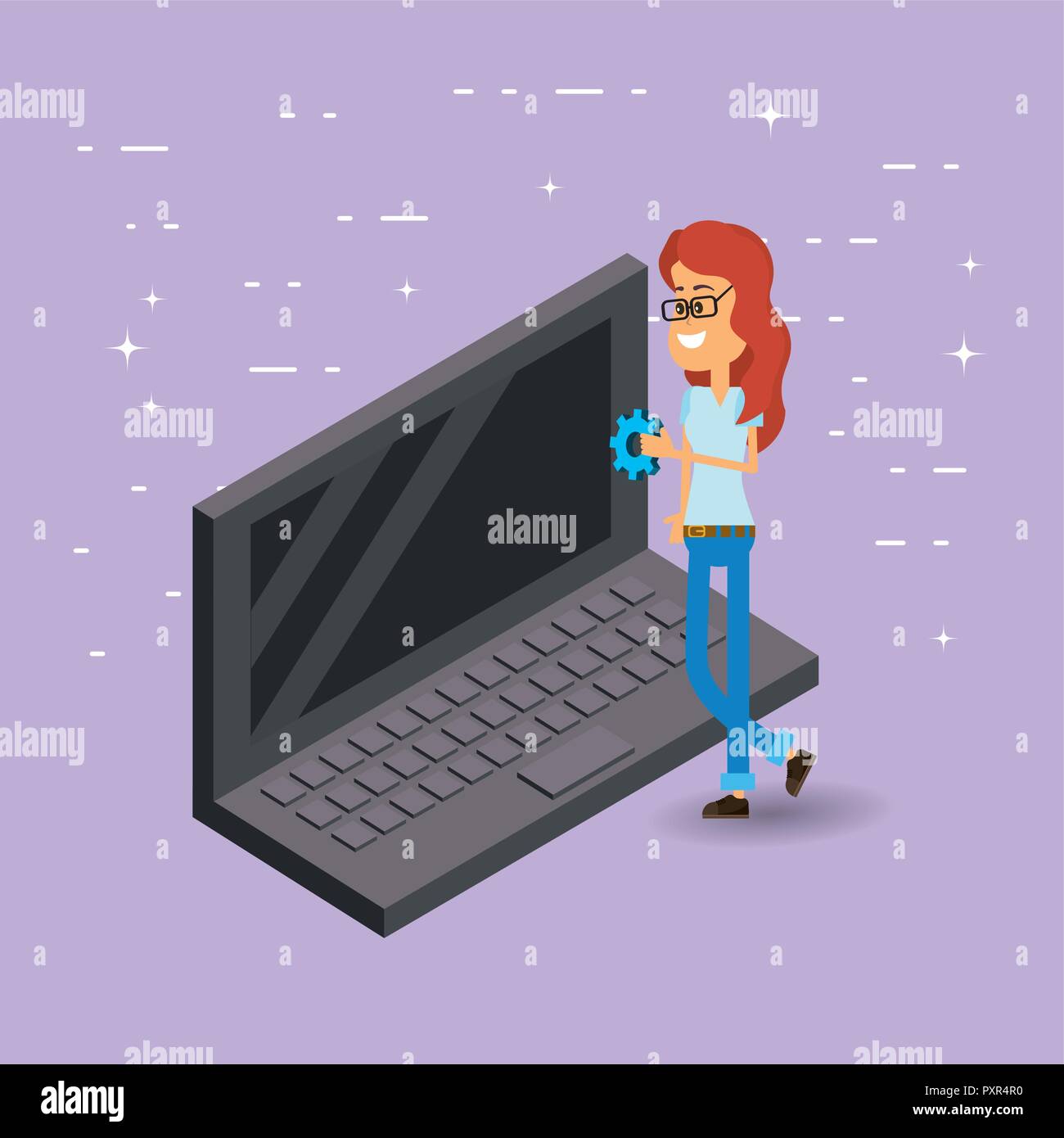 cloud storage cartoon Stock Vector Image & Art - Alamy
