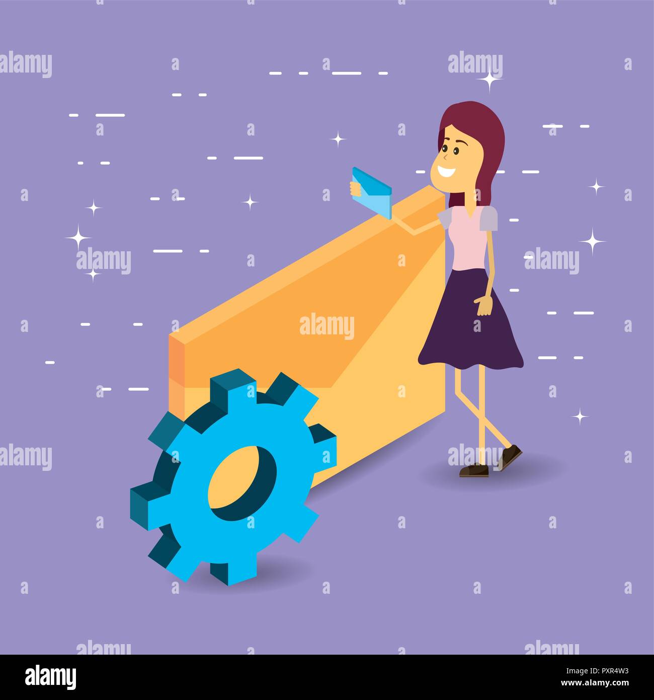 cloud storage cartoon Stock Vector Image & Art - Alamy