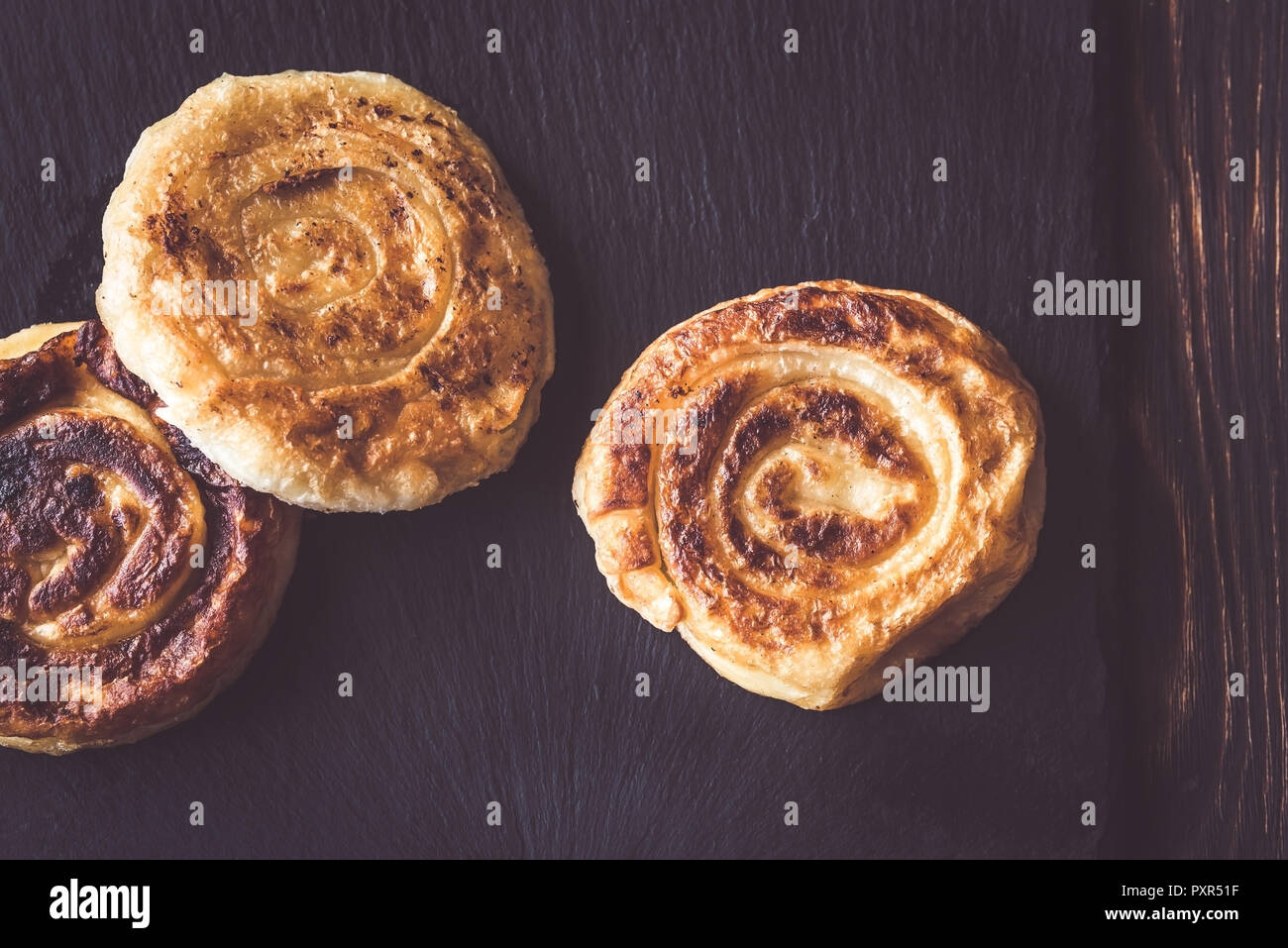 Italian flatbreads stuffed with cheese Stock Photo - Alamy