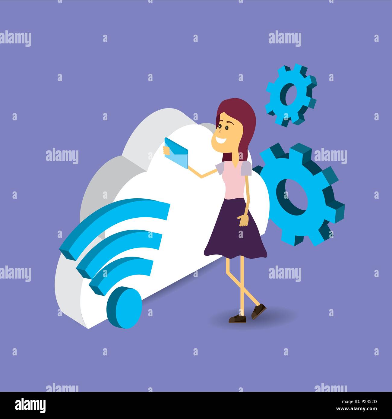 Web hosting file envelope data center hi-res stock photography and ...