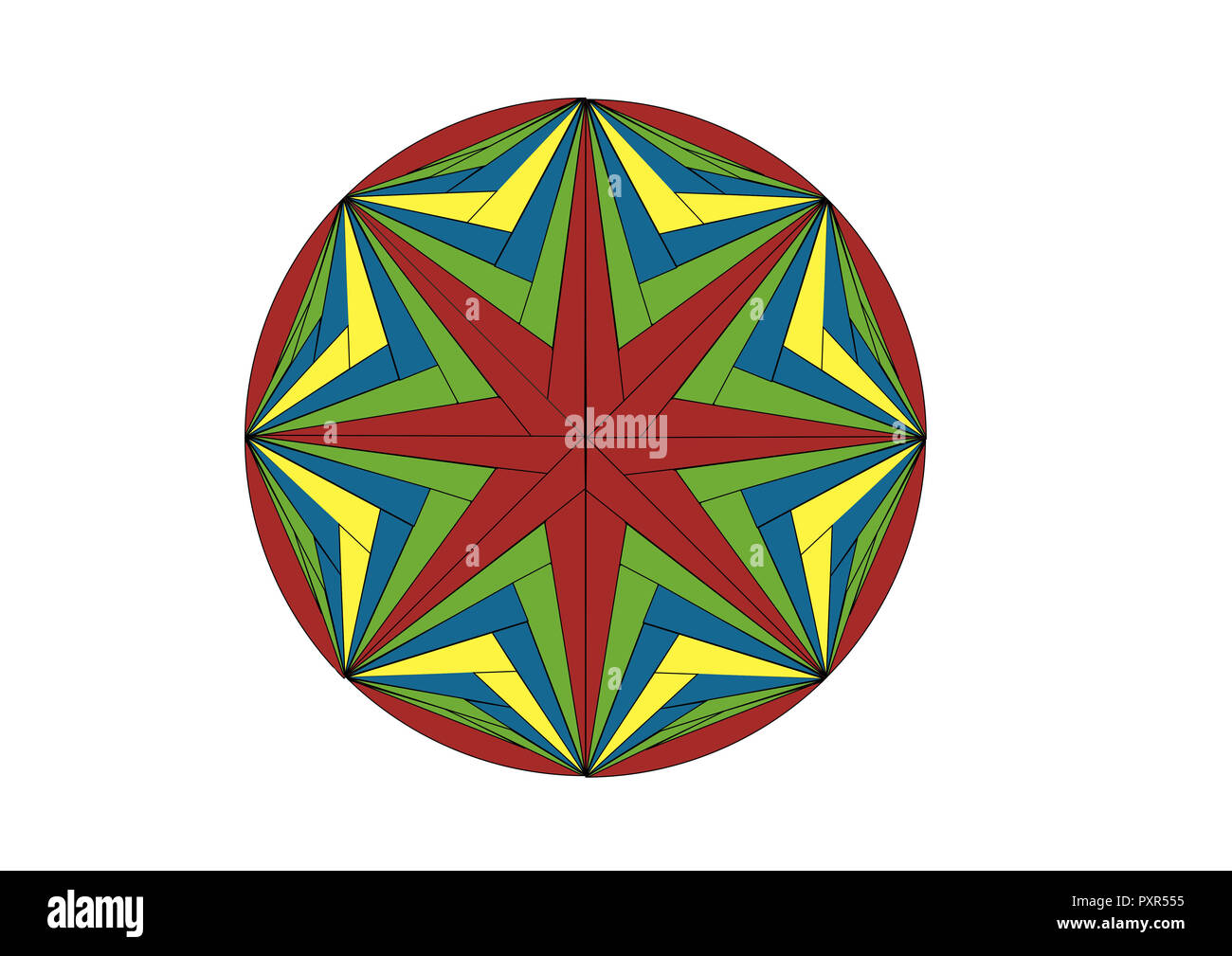 Eight pointed yellow star hi-res stock photography and images - Alamy