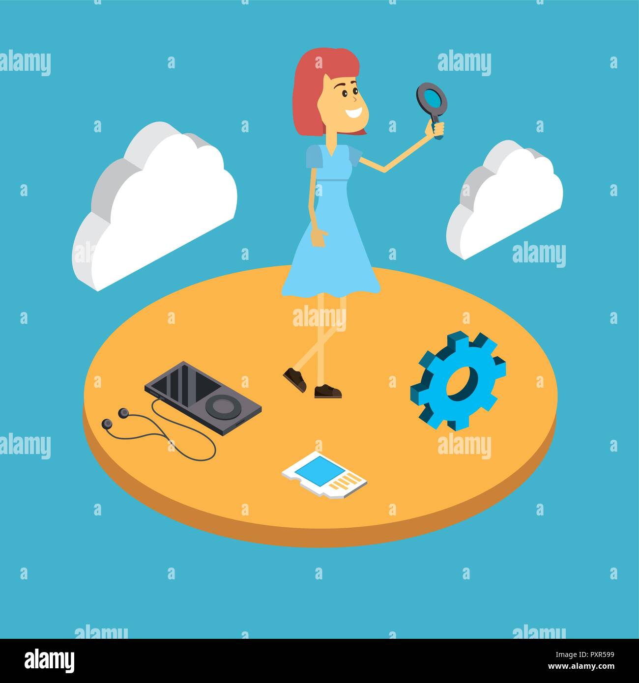 search engine cartoon Stock Vector Image & Art - Alamy