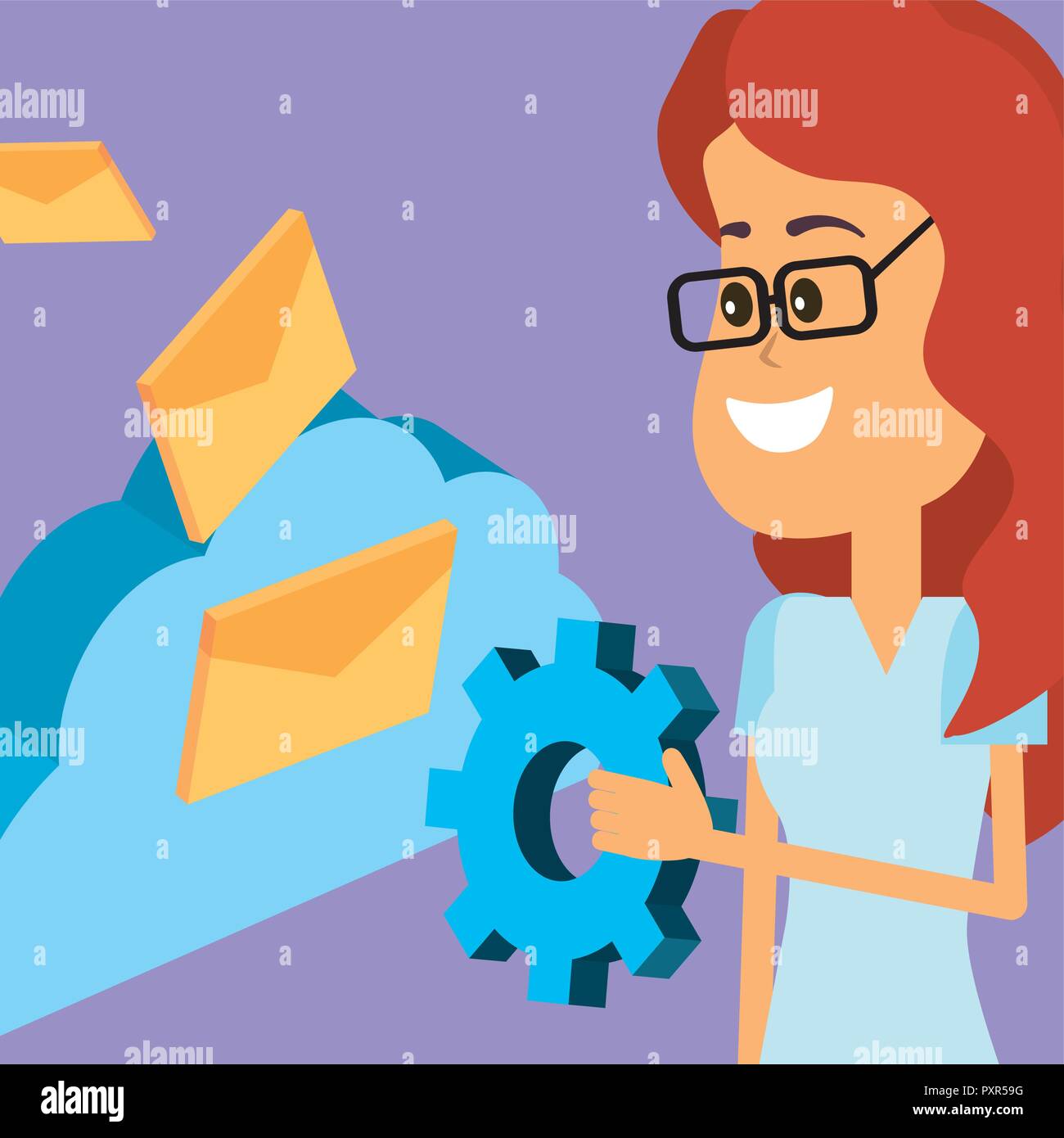 search engine cartoon Stock Vector Image & Art - Alamy