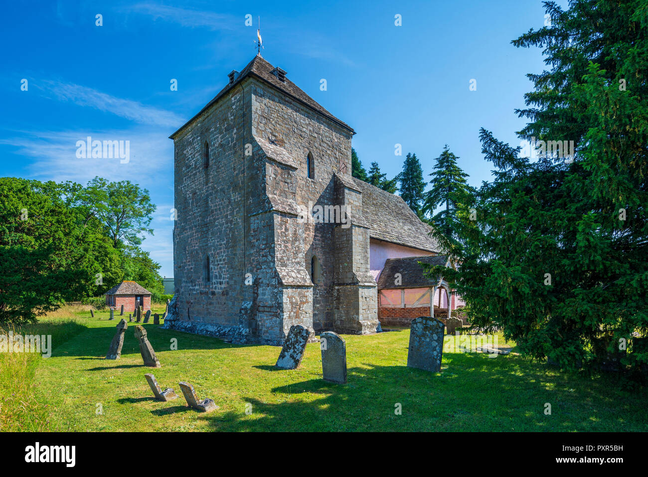 St Mary's Church, Kempley, Gloucestershire, England, United Kingdom ...