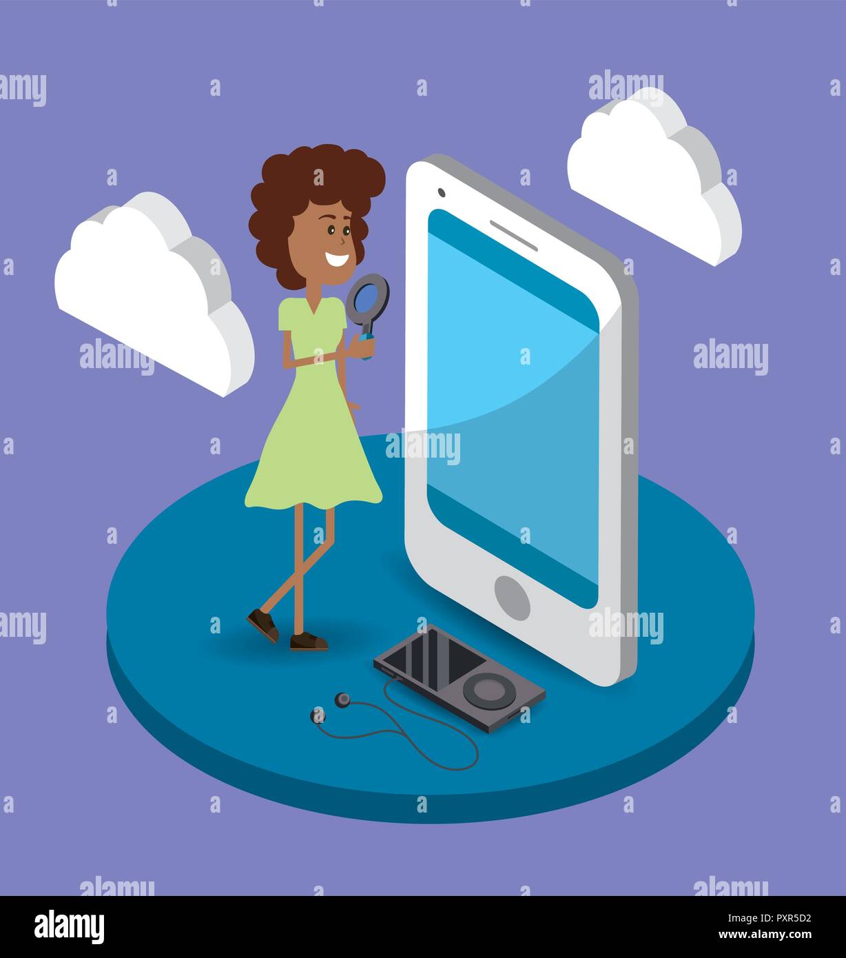 search engine cartoon Stock Vector Image & Art - Alamy