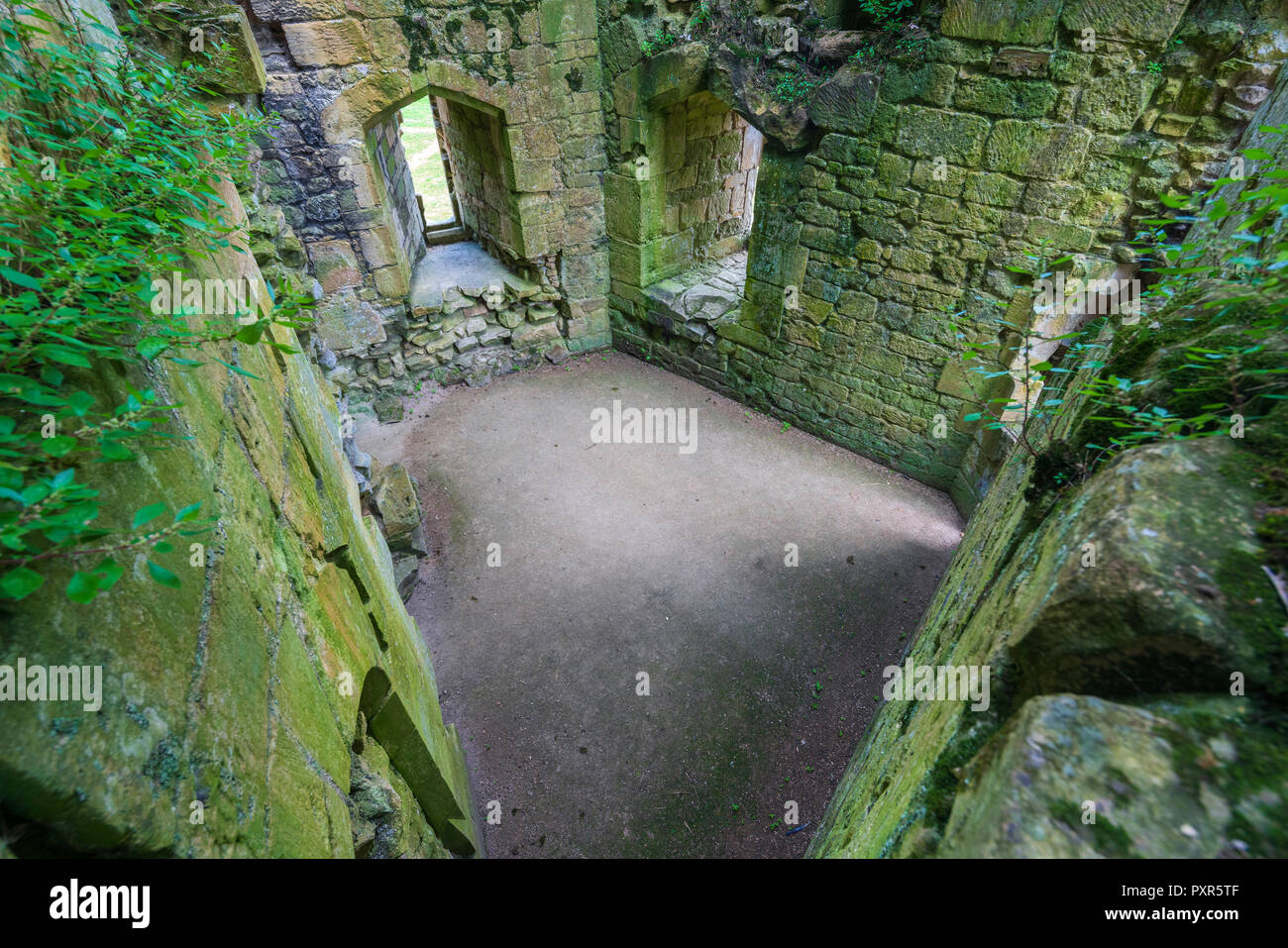 Old Wardour Castle near Tisbury, Wiltshire, England, United KIngdom ...