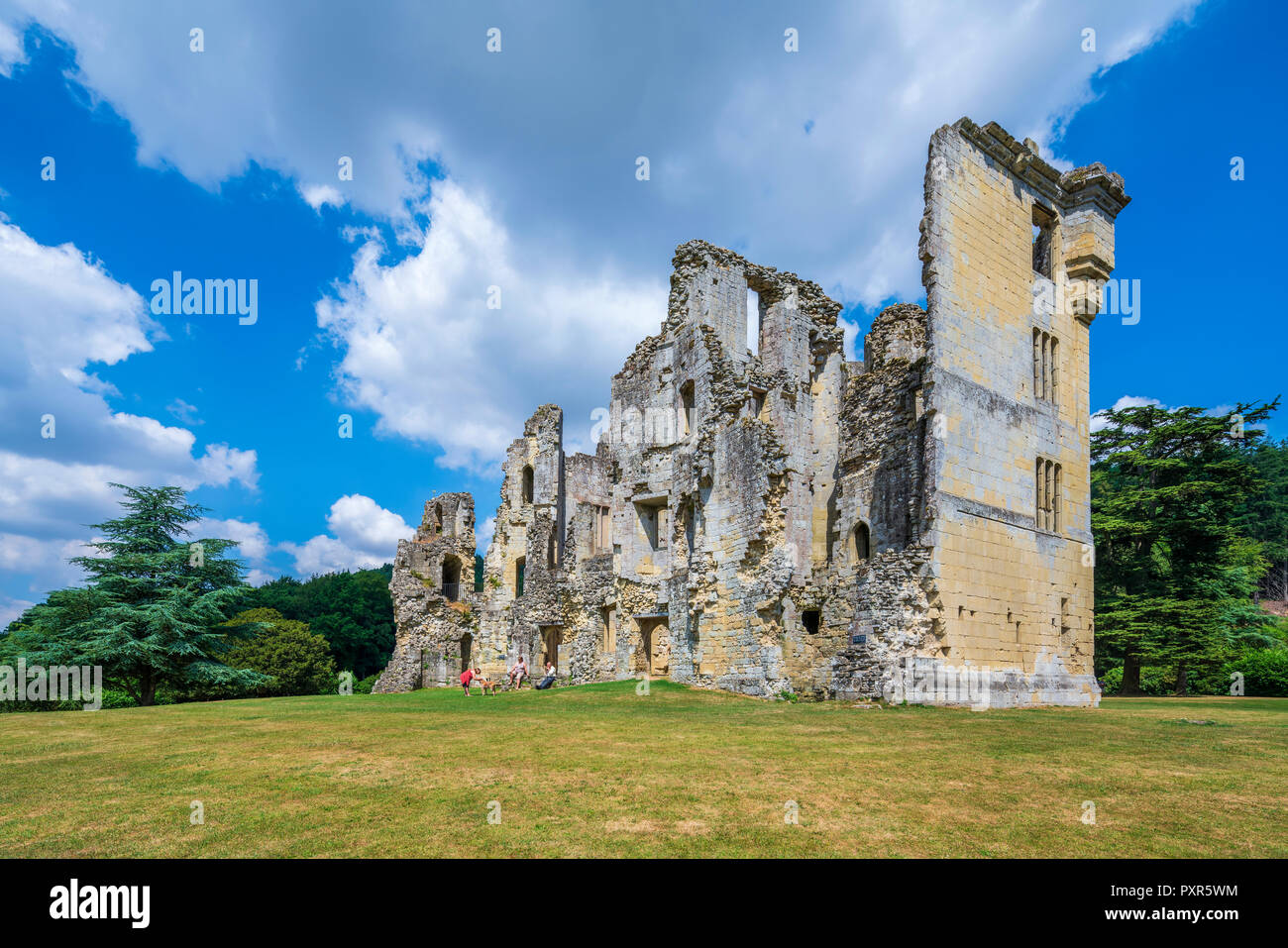 Old wardour castle tisbury hi-res stock photography and images - Alamy